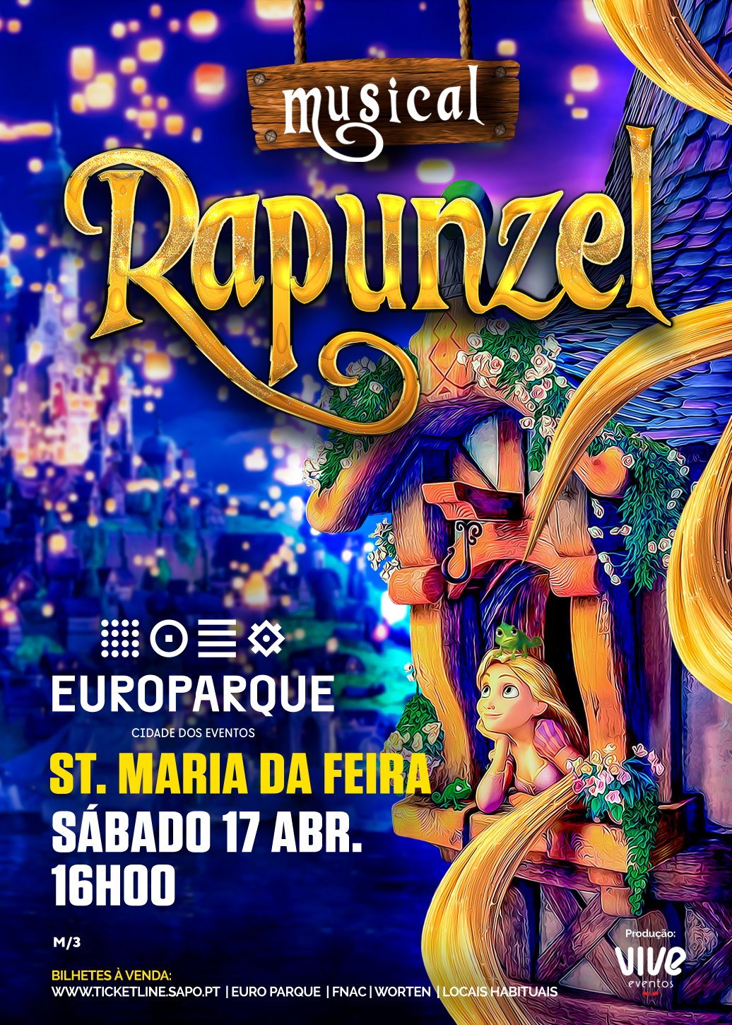 Musical Rapunzel – 17 de abril no palco do Europarque – Europarque ...